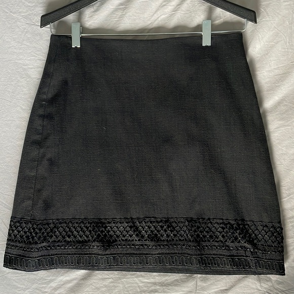 LOFT | Skirts | Loft Black Work Skirt | Poshmark